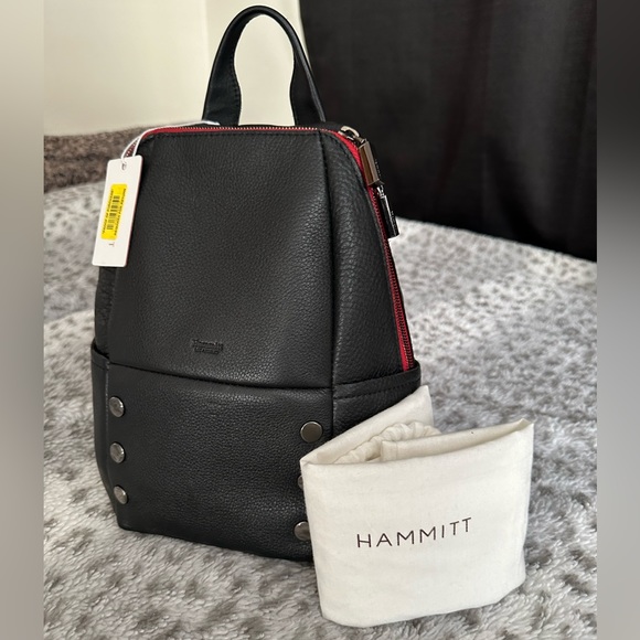 Hammitt | Bags | Hammitt Meadium Black Leather Backpack | Poshmark